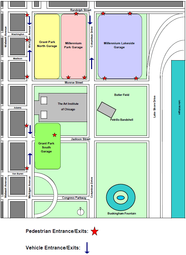 Millennium Garages Reserve Parking Online - Chicago Illinois | Grant ...
